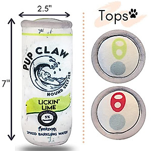 Nestpark Pup Claw Dog Toys - Funny Cute Plush Dog Toys with Squeaker - Parody Dog Toy (2 Pack) (Original)