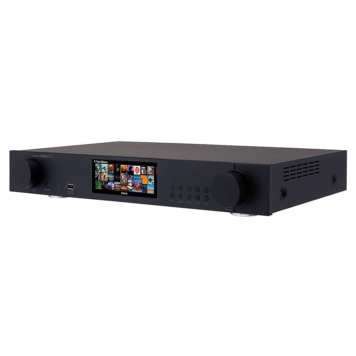Cocktail Audio N25 Streamer/Network Player/Roon Point/MQA DAC (Black)