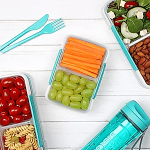 Sistema 11.8 Ounce Small Split Storage Container (Colors may vary)