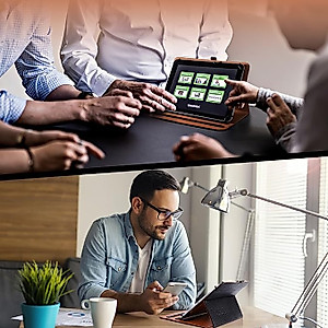 PHARRI 10.1 Tablet case, 10 inch Tablet Case,360 Degree Rotating Universal Tablet Case for 9.7-11 Inch Tablets, Protective Case Cover (Black)