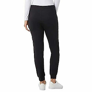 32 DEGREES Heat Women's Tech Fleece Jogger Pant (Medium, Black)