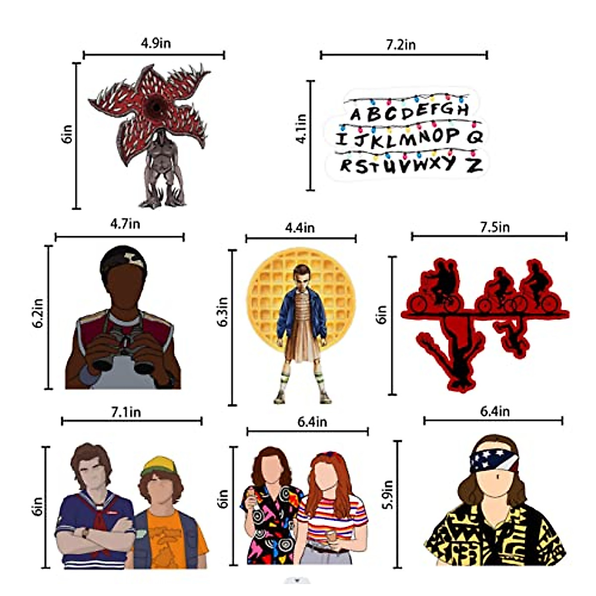 32Pcs Horror Movie Themes Birthday Party Supplies Hanging Swirls,Horror Movie ThemesTV Theme Party Decorations Glitter Foil Ceiling Swirls (36pcs Hanging Swirls Set)