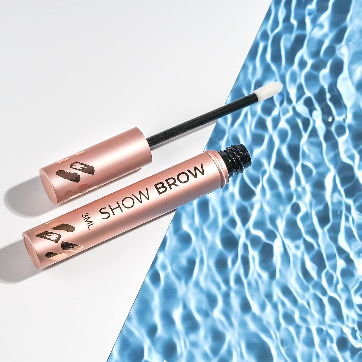 LeVaye Cosmetics Show Brow Eyebrow Serum, Promotes the Appearance of Eyebrow Growth, advanced brow serum, 3ml, 4 month supply