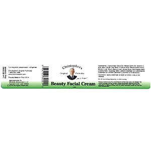 Christopher's Formulas Beauty Facial Cream, 2 Ounce