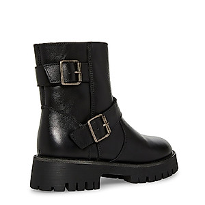 Steve Madden Legitt Black Leather 8.5 M