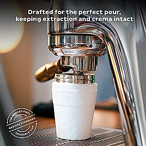 KeepCup Helix Thermal | Reusable Stainless Steel Coffee Cup | Double-Walled, Vacuum Insulated, Travel Mug with Fully Sealed Twist-Fit Sipper Lid, BPA & BPS Free | Large 16oz / 454ml | Qahwa