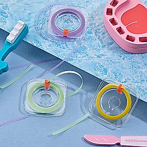 3 Rolls 4mm x 6m Dental Polishing Strip, Universal Kit Teeth Polisher Dental File for Chipped Teeth Polishing Kit Cleaning Tool Abrasive Tooth Sandpaper