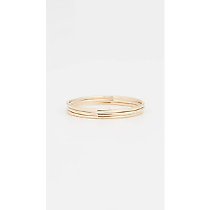 Ariel Gordon Jewelry Women's 14k Paper Thin Rings, Gold, 7