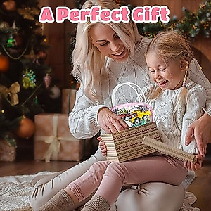 Juuxncgv 24PCS Pull Back City Cars Toys,Mini Model Vehicle Set,Mini Play Truck Bulk for Party Favors,Christmas,Toddlers,Easter,Gift