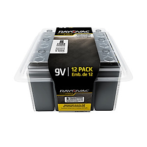 Rayovac Ultra Pro 9V Reclosable 12-pack