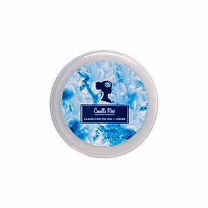 Camille Rose Black Castor Oil & Chebe Edge Control | 2 oz | Strengthening and Smoothing Gel for Hair Shine and Sculpting