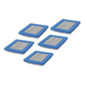 Briggs & Stratton Genuine OEM 491588S Flat Air Filter Cartridge (5 Pack)