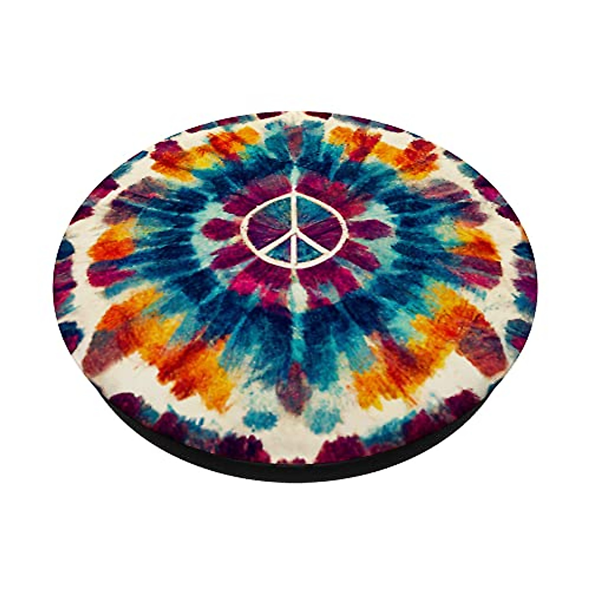 Peace Sign Tie Dye Groovy Hippie PopSockets Swappable PopGrip
