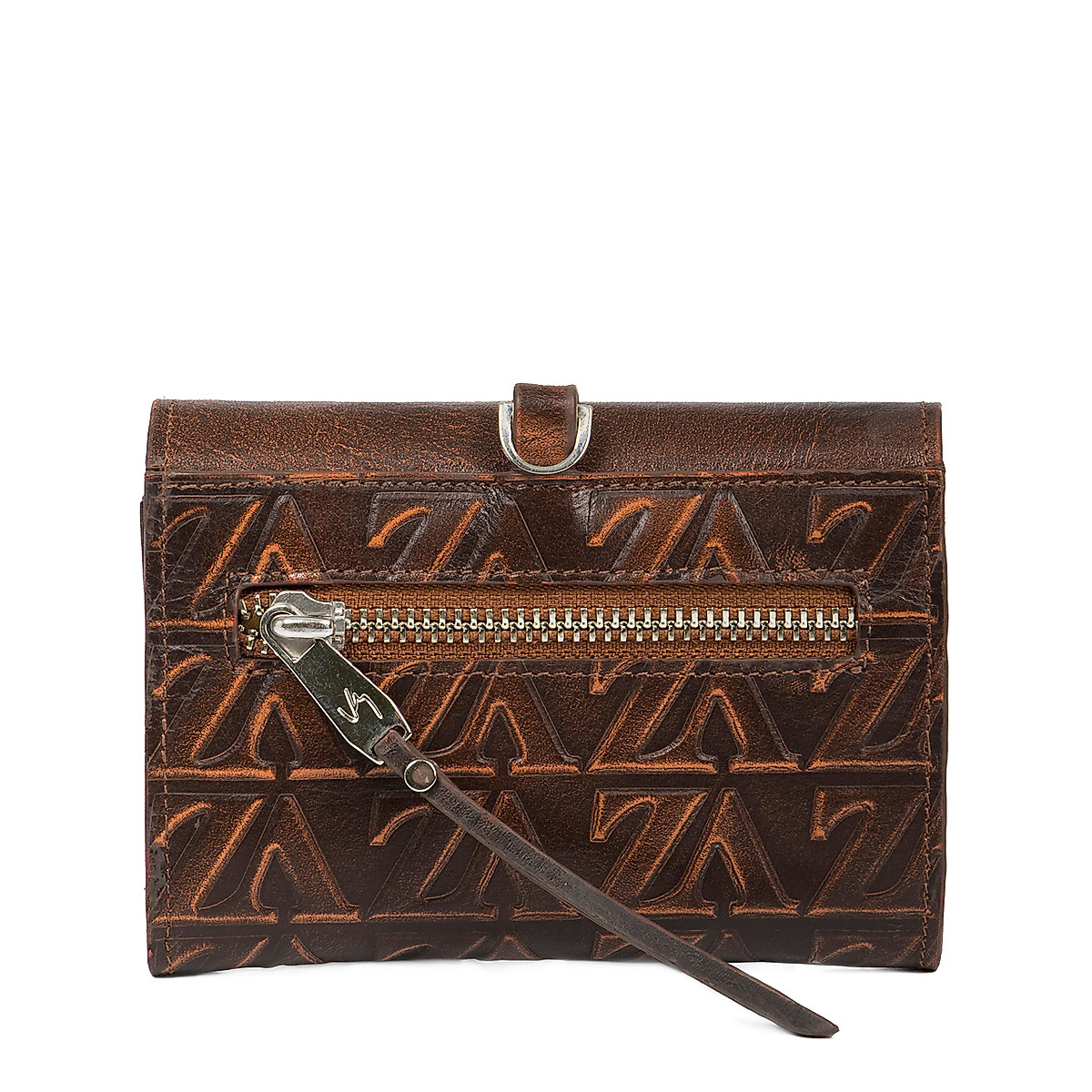 VELEZ Small Wallet for Women - Tan Full Grain Leather Wallet - Trifold RFID Blocking Wallet - Slim Wallet with Coin Purse