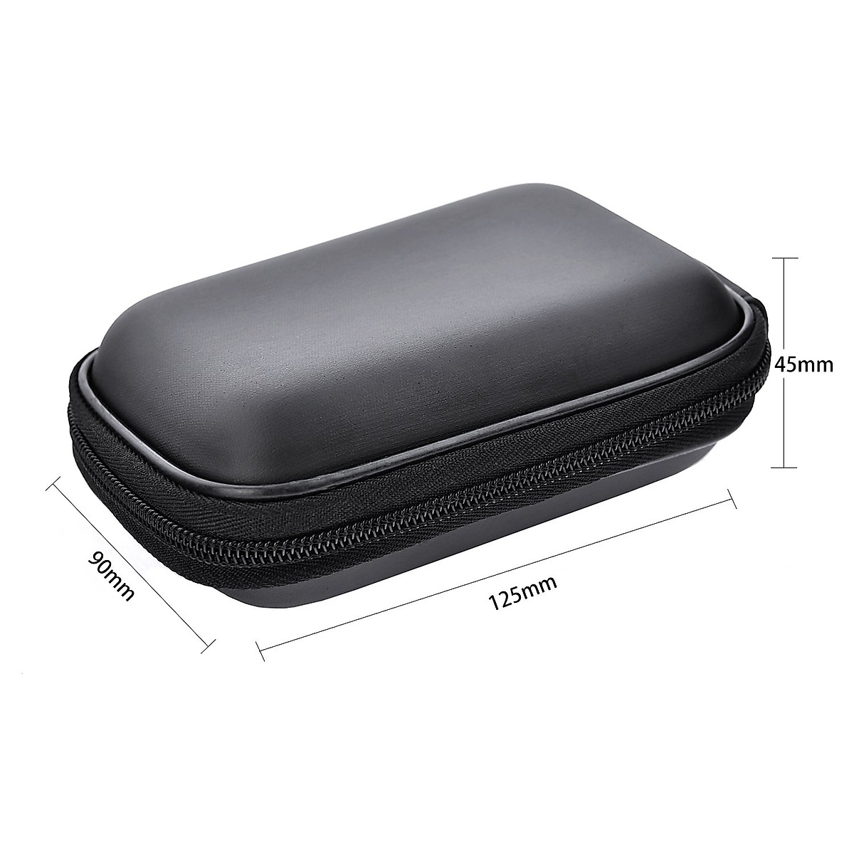 FOSOTO Snug Fit Black Camera Case Compatible with Canon PowerShot ELPH 180 190 360 HS SX620 A2300 IXUS 285 180 G9X,Sony Cyber-Shot DSC-W830 W810 W800 WX220 HX80 HX90,Nikon Coolpix A10 S7000 W100