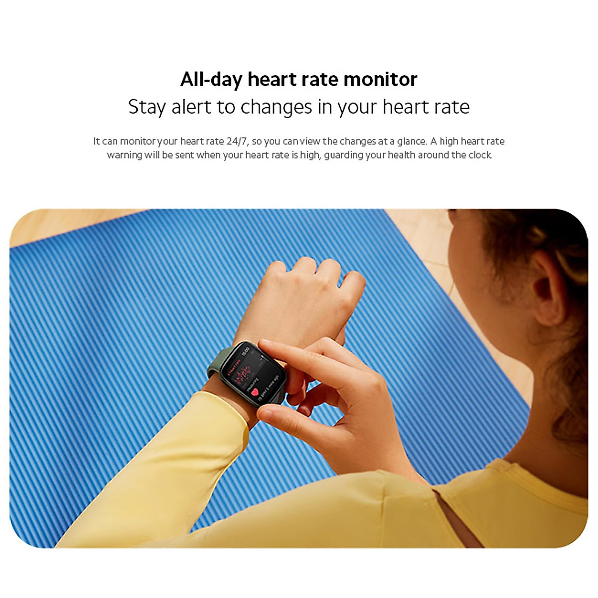 Xiaomi Redmi Watch 3 Active Smart Watch Fitness Tracker with 100 Sport Modes, Blood Oxygen Heart Rate Sleep Monitor, Bluetooth Phone Call Watch for iPhone Android, Grey