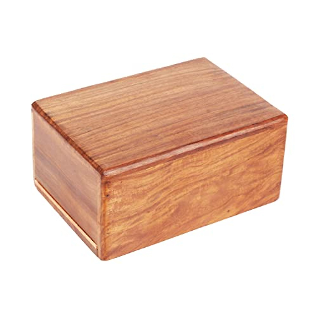 Handmade Wooden Urn Box for Human Ashes, Cremation Funeral Urns Box, Pet Memorial Urns, Decorative Urn, Cat Infant Adult Urn, Keepsake Burial Ash Box | 6 X 4 Inch