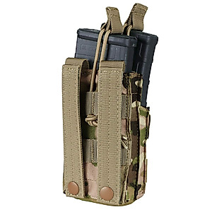 Single Stacker M4 Magazine Pouch (Hold 2 Mags) Color: Multi-Cam