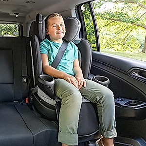 Evenflo Gold Revolve360 Extend All-in-One Rotational Car Seat with SensorSafe (Moonstone Gray)