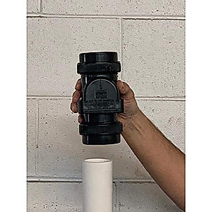 Everbilt 2 in. ABS Heavy Duty Sewage Pump Check Valve