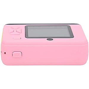 Okuyonic Anti‑Drop Children Camera, Cute Look Camera 20MP HD 2.0in for Gift(Pink)