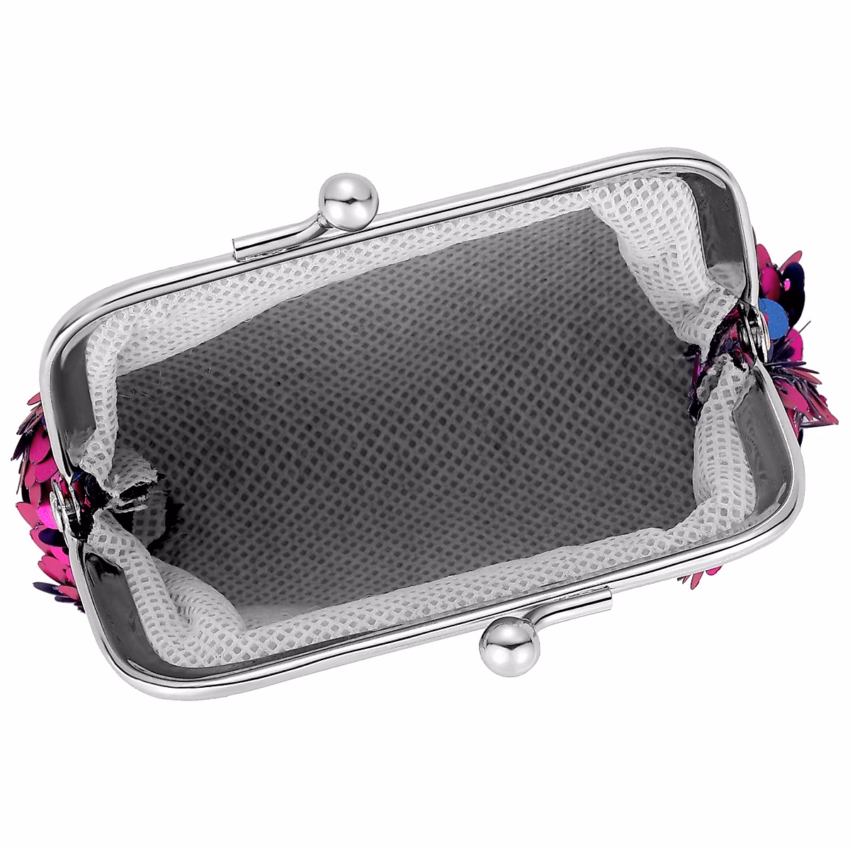 Boao 9 Pieces Sequin Coin Purses Reversible Sequins Mini Wallets Magic Flip Sequins Wallets Purses for Party Favors Gifts