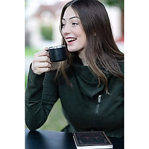 Real Deal Steel "Little Sipper 3 oz Insulated Espresso Cups - Premium Double Wall Set of 4 Demitasse