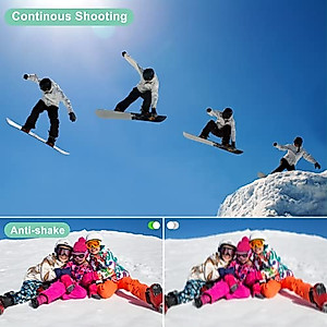 Digital Camera, FHD 1080P Digital Camera for Kids Video Camera with 32GB SD Card 16X Digital Zoom, Compact Point and Shoot Camera Portable Small Camera for Teens Students Boys Girls Seniors(Green)