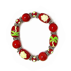 Linpeng Womens Bohemian Stretch-Bracelets, Silver, 7 5 Inch US