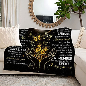 MUCHNEE Personalized Cardinals Memorial Throw Blankets, I Never Left You, in Loving Memory Blanket Gift for Loss of Loved One Mom Dad, Remembrance Sympathy Gift Blanket, Bereavement Condolence Gifts