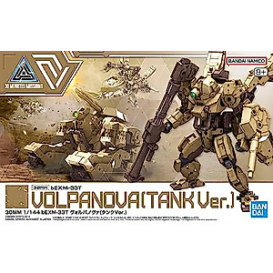 Bandai Spirits bEXM-33T Volpanova Tank Version, 1/144 Scale, Color-Coded Plastic Model, Unisex