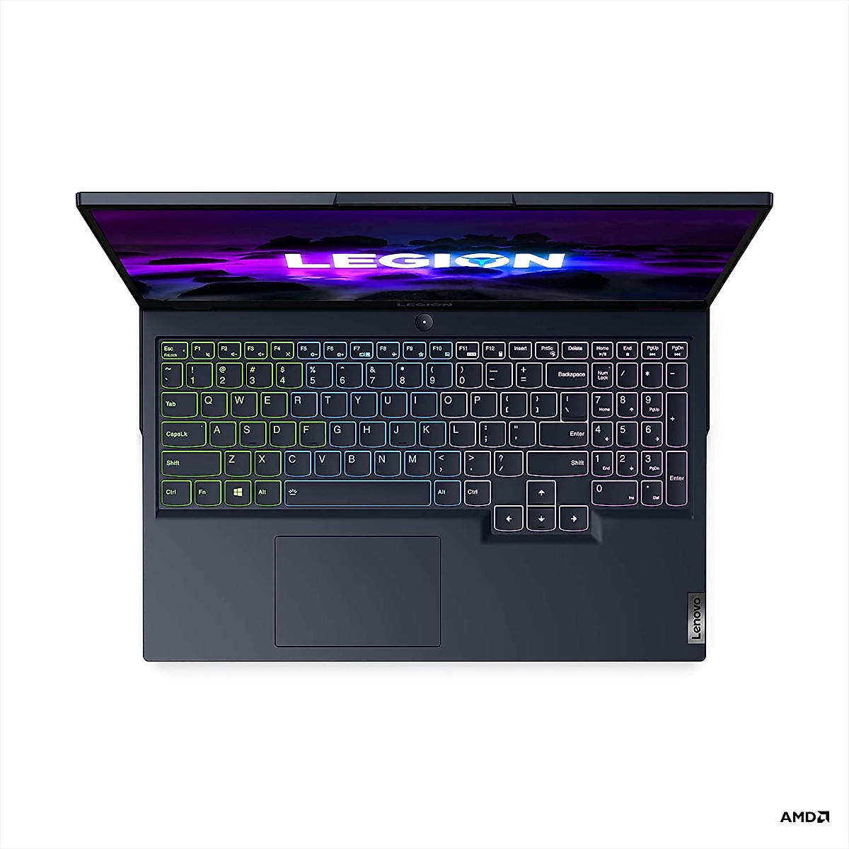 Lenovo Legion 5 Gaming Laptop, 15.6" FHD Display, AMD Ryzen 7 5800H, 16GB RAM, 1TB SSD Storage, NVIDIA GeForce RTX 3050Ti, Windows 10H, Phantom Blue