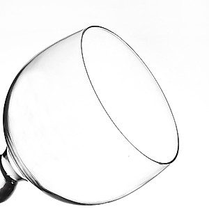 WUWEOT 4 Pack Schooner Beer Glasses, 21 Oz Stemmed Margarita Glass, Extra Large Goblet Shrimp Cocktail Beer Glass, Crystal Clear Bar Glassware