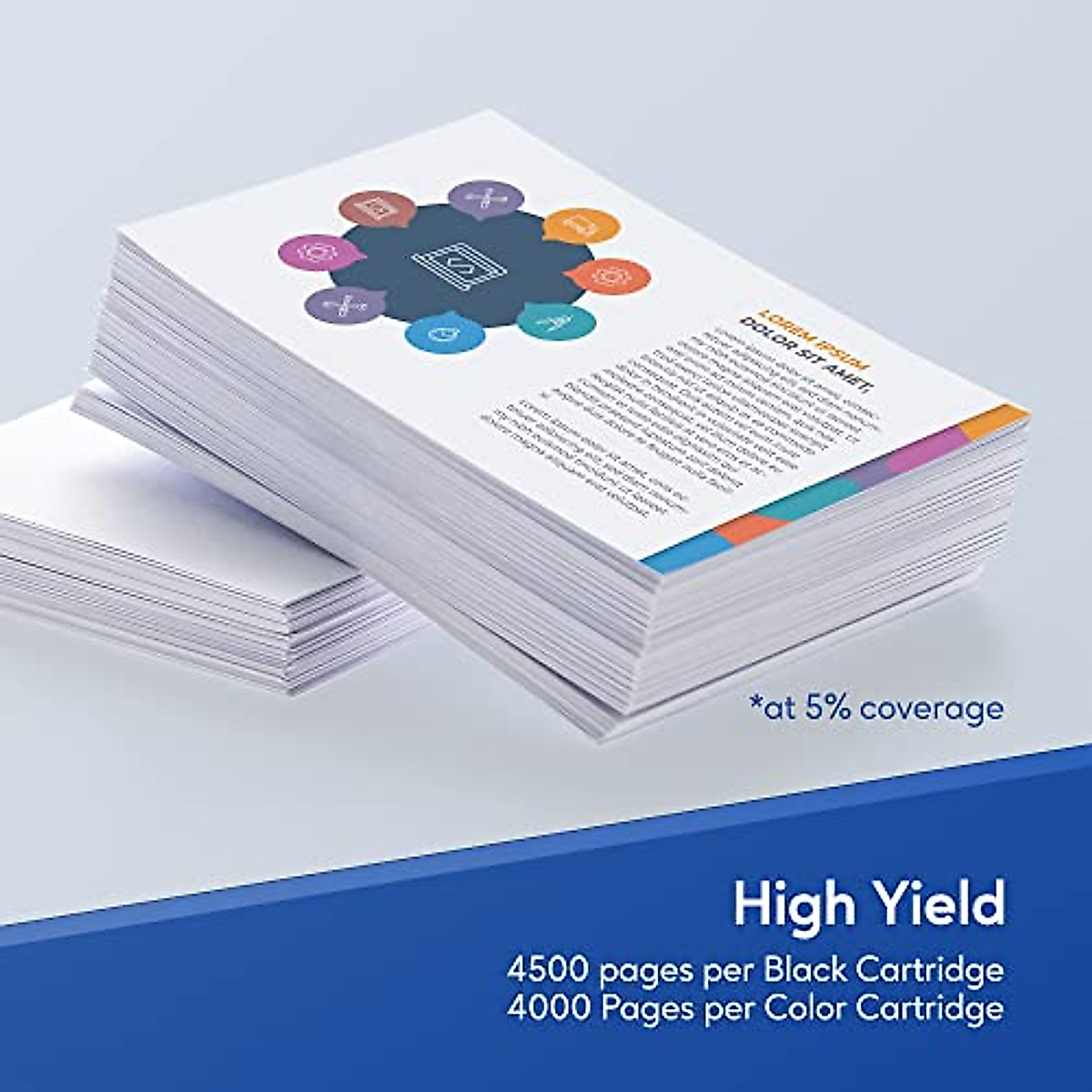 GOTOBY TN433 Compatible Toner Cartridge Replacement for Brother TN-433 TN-431 Brother HL-L8260CDW HL-L8360CDW MFC-L8610CDW MFC-L8900CDW HL-L9310CDW Printer Toner (Black, Cyan, Magenta, Yellow)