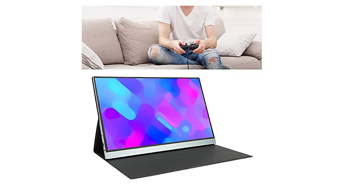 15.6-inch Monitor, 170-degree Viewing Angle Excellent 4K HD Color ...