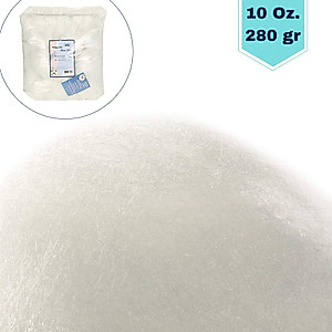 Mr. Pen- Polyester Fiber Fill, 10 oz, White, Pillow Stuffing, Stuffing, Pillow Filling Stuffing, Stuffing for Stuffed Animals, Poly Filling Stuffing, Cotton Stuffing, Pillow Filler, Pillow Filling