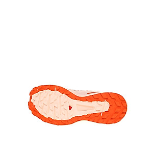 Salomon Sense Ride 4 Running Shoes for Women Trail, Sirocco/Peachy Keen/Red Orange, 9