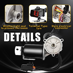 Fexhull 600-571 4WD Transfer Case Shift Motor with 7 Pin Fits for Ford Expedition 2012-2017 | Fits for Ford F-150 2012-2014, CL3Z7G360A
