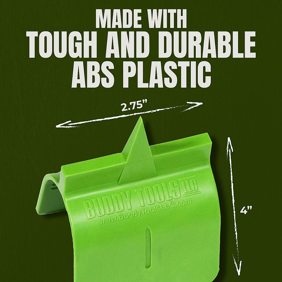 Mark N Guard by Buddy Tools LLC - Outlet Marker for Drywall Installation - Easy Drywall Marking Tool for Electrical Outlets, Electric Wire Protection Made with Strong ABS Plastic - No Measuring Needed