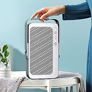 AirFanta 4Lite Personal Laminar Air Purifier: New type of air purifier. Blow laminar, filtrated air stream directly to the face for breathing. Battery built-in, portable.