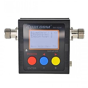 Surecom SW-102HF 1.5-70MHz V.S.W.R. & Power Meter
