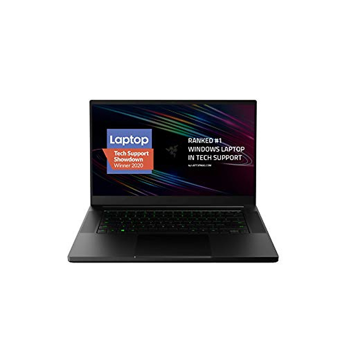Razer Blade 15 Base Gaming Laptop 2020: Intel Core i7-10750H 6-Core, NVIDIA GeForce RTX 2060, 15.6" FHD 1080p 144Hz, 16GB RAM, 512GB SSD, CNC Aluminum, Chroma RGB Lighting, Thunderbolt 3, Black
