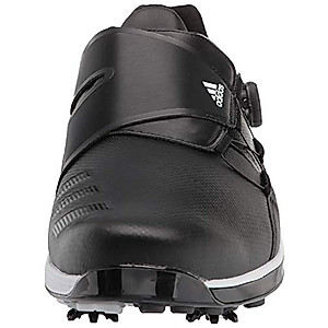 adidas mens Zg21 Boa Golf Shoe, Black/White/Lghsolgre, 7 US
