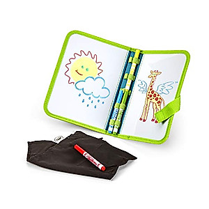 Crayola Washable Dry Erase Travel Pack, Whiteboard for Kids, Ages 4, 5, 6, 7