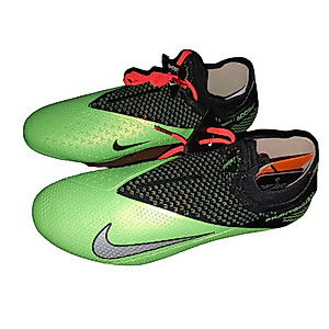 Nike Phantom VSN 2 Elite DF FG Mens Football Boots CD4161 Soccer Cleats (UK 11 US 12 EU 46, Black Metallic Platinum 036)