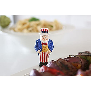 Nora Fleming Hand-Painted Mini: Uncle Sam A251
