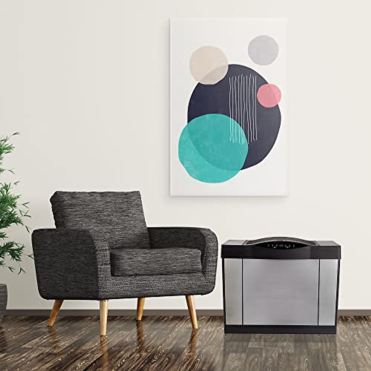 AIRCARE Digital Whole-House Console-Style Evaporative Humidifier (Silver)