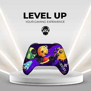 DreamController Abstract Custom X-box Controller Wireless compatible with X-box One/X-box Series X/S Proudly Customized in USA with Permanent HYDRO-DIP Printing (NOT JUST A SKIN)