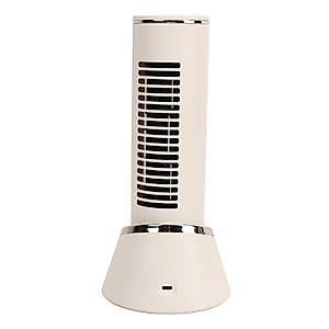 Tower Desk Fan, Rotating Function Standing Table Fan for Dorm