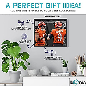 Ikonic Fotohaus Joe Burrow Ja'Marr Chase Signed Photo Autograph Print Wall Art Home Decor
